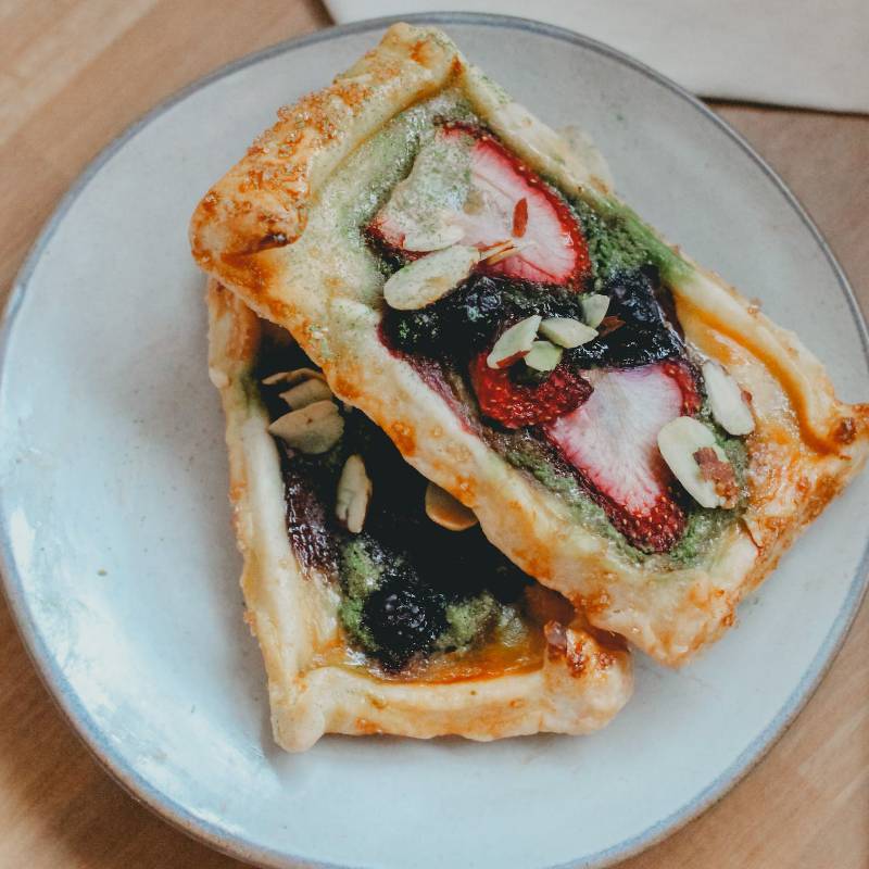 Danish Matcha Pastry – Ocha & Co.