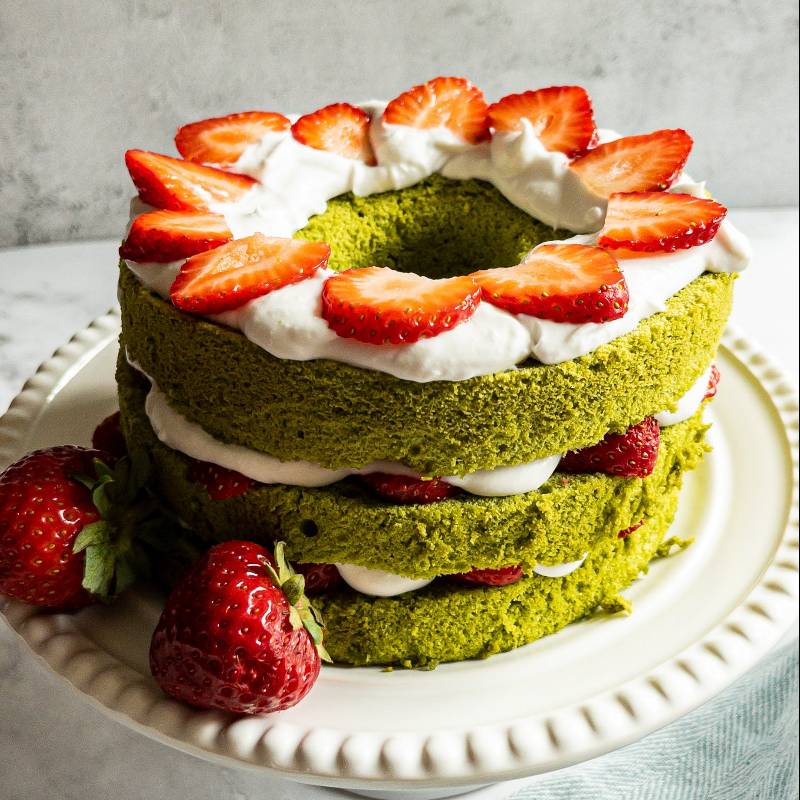 matcha chiffon cake – Ocha & Co.